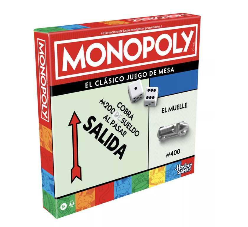HASBRO Monopoly Clasico Nuevo - Hasbrogaming - Monopolio | Falabella Chile