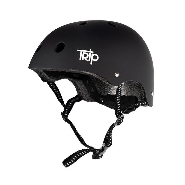 Casco Bicicleta Urbano Negro Trip M | Sodimac Chile