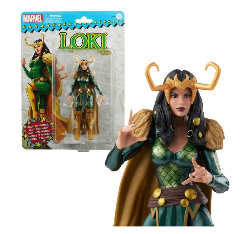 HASBRO Marvel Legends Lady Loki Marvel Legends Retro | falabella.com