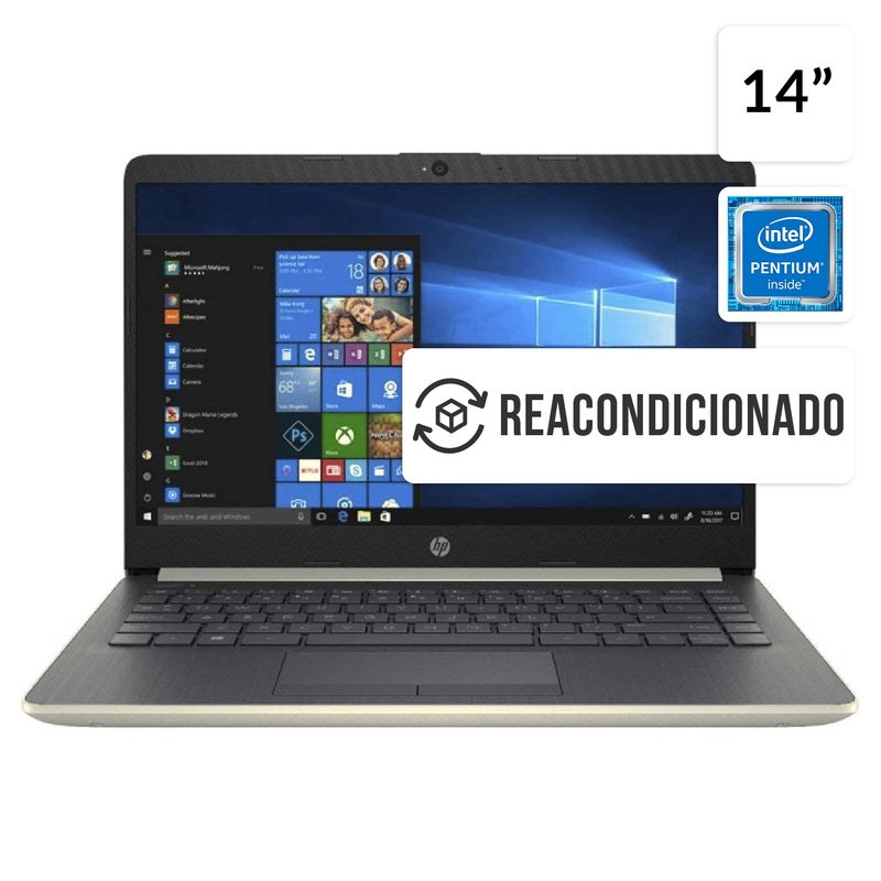 HP Notebook/Hp/Intel Pentium/4Gb/64Gb/Touch/14/Reaco | falabella.com