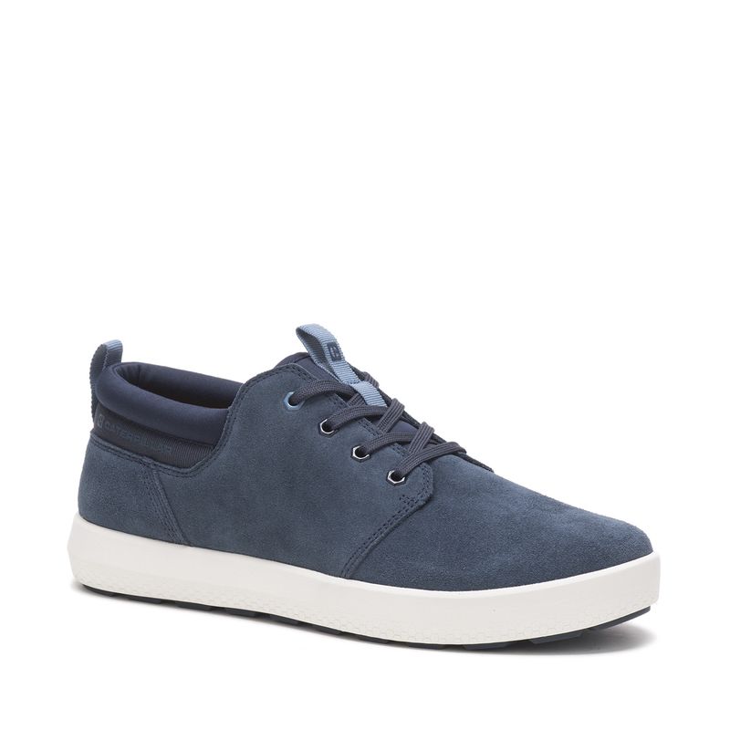 Zapatilla Cuero Hombre Proxy Lace Azul Oscuro CAT CAT | Linio Chile