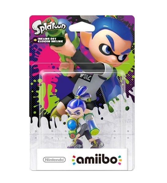 NINTENDO Figura Amiibo Inkling Boy - Colección Splatoon - Sniper ...