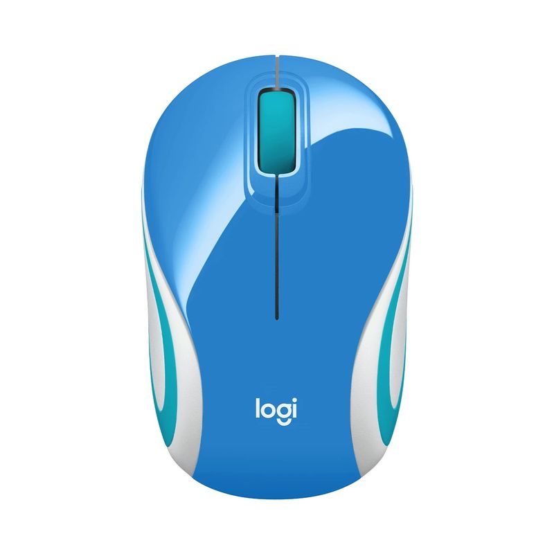LOGITECH Mouse Inalambrico Logitech M187 Azul | falabella.com