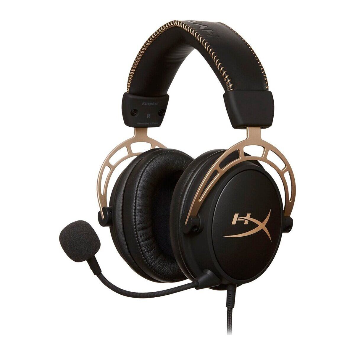 HYPERX Audifonos Gamer HyperX Cloud Alpha 3.5mm Gold | falabella.com