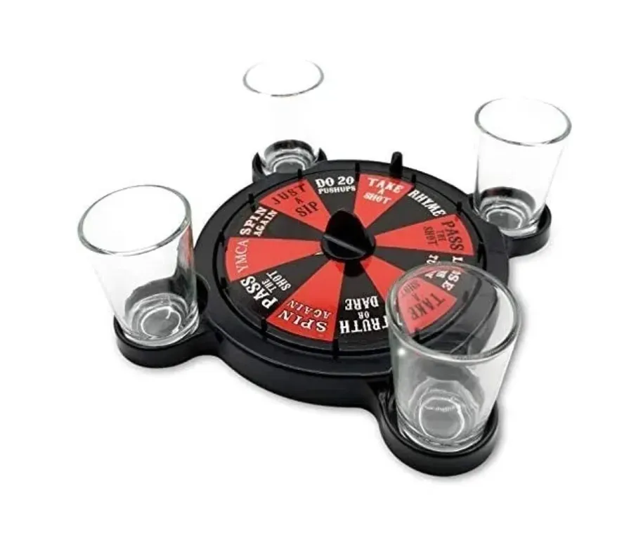 Juego De Mesa Spin Shot Bar Licor Trago Chupito Ruleta Shots | Sodimac ...