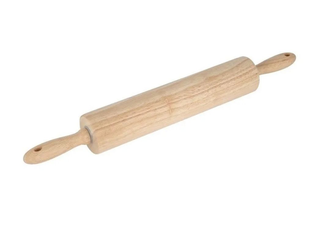 GENERICO Uslero Madera Amasar Pan Rodillo Uslero Rodillo Cocina 50cm ...