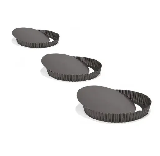 GENERICO Pack3 Moldes Desmontables Molde Desmontable Tarta 20 24 26cm ...