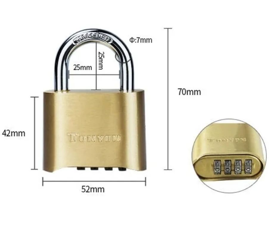 Candado para exterior con clave inoxidable | Sodimac Chile