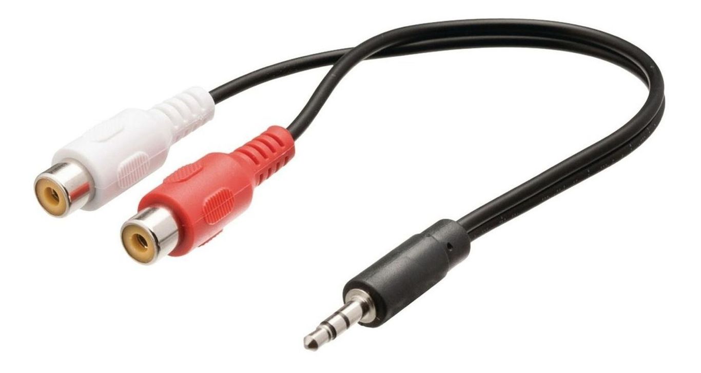 DM CABLE RCA 2 HEMBRA A 3.5 MACHO DM | falabella.com