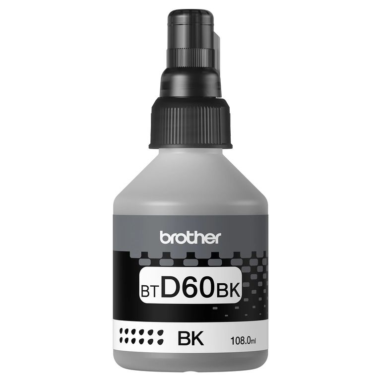 BROTHER Botella De Tinta Original Brother Negro Btd60bk - Negro ...
