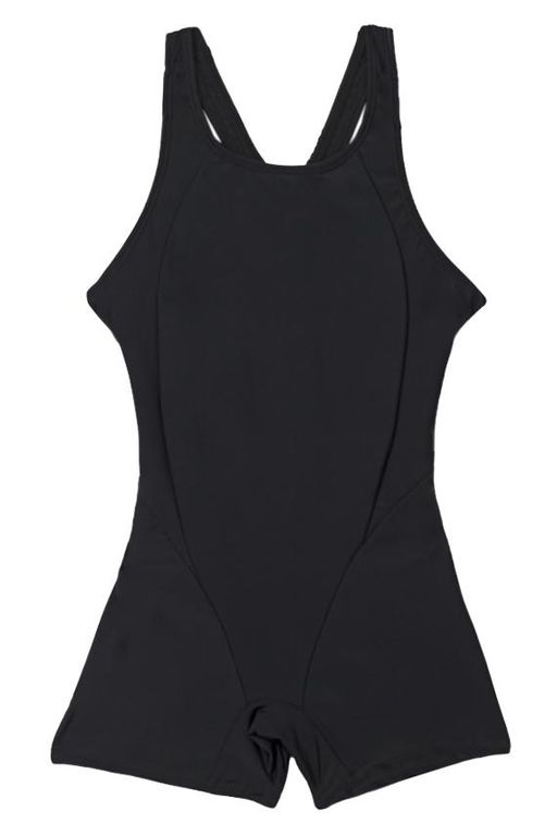 SAMIA Traje de baño natación niña negro con pierna SAMIA | falabella.com