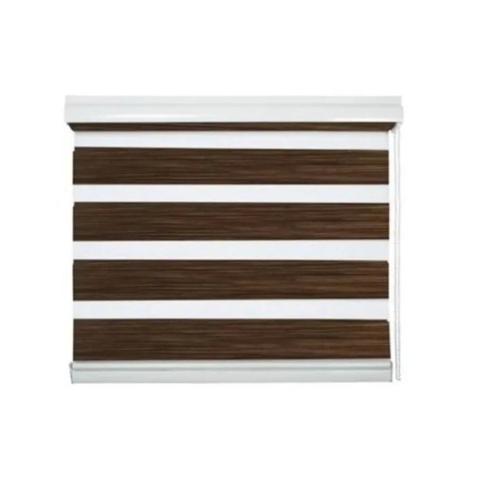 GENERICO Cortinas Roller Dúo 150 X 200 Cafe 331 | falabella.com