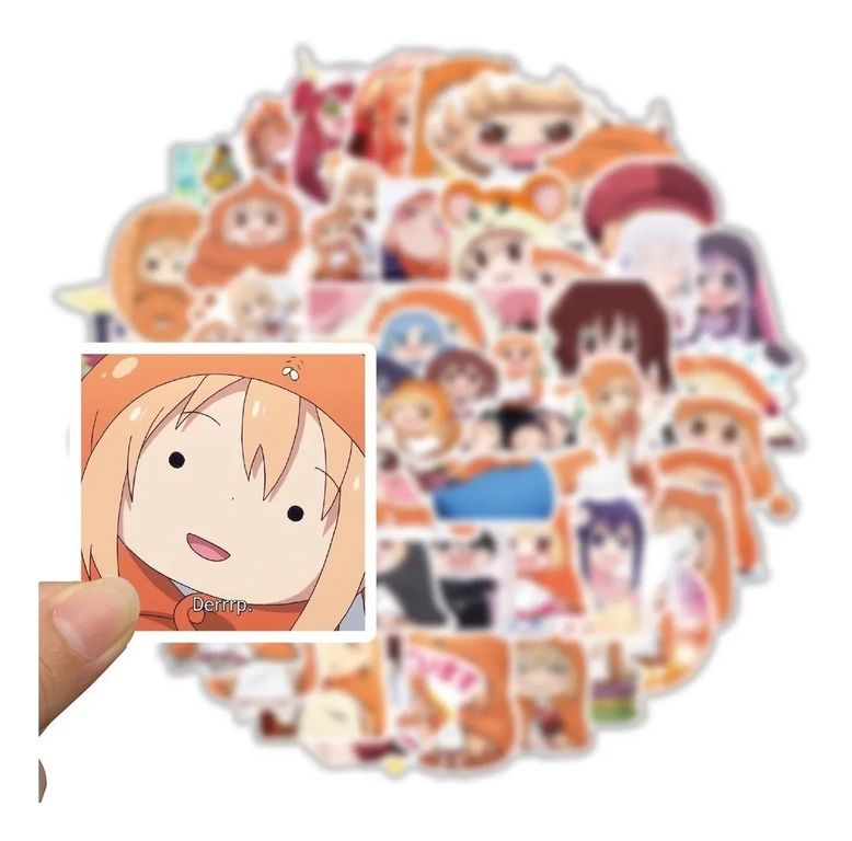 50 Stickers Himouto Umaru-chan - Etiquetas Autoadhesivas | Sodimac Chile