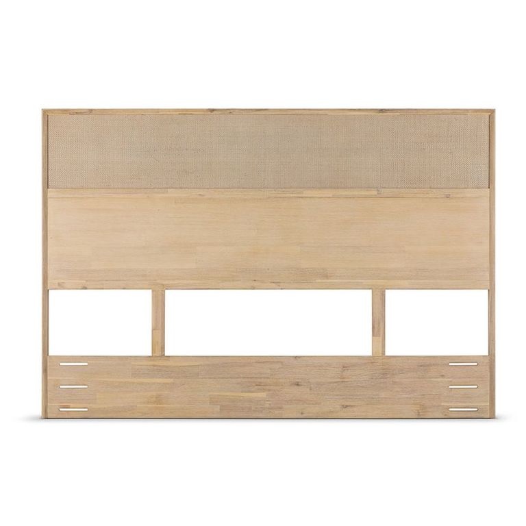 Respaldo Halsey King Rosen Madera-Rattán | Sodimac Chile