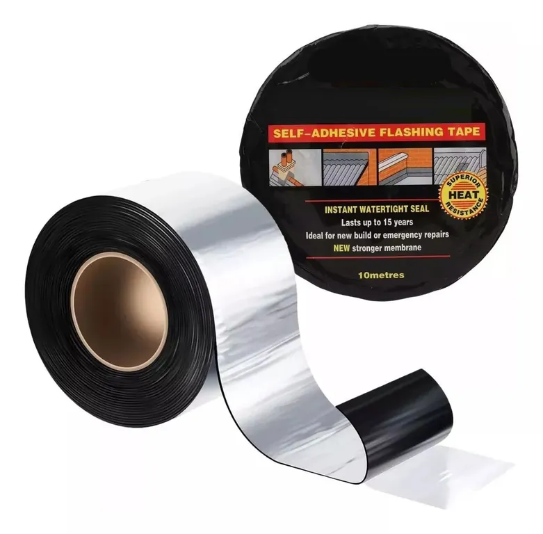 Cinta Sellador Techo Impermeable Aluminio Asfalto Betún 10m | Sodimac Chile