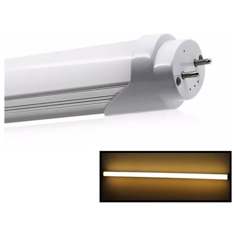 GENERICO Tubo Led Sin Base 10w T8 60cm Luz Calida 3000k / 001048 ...