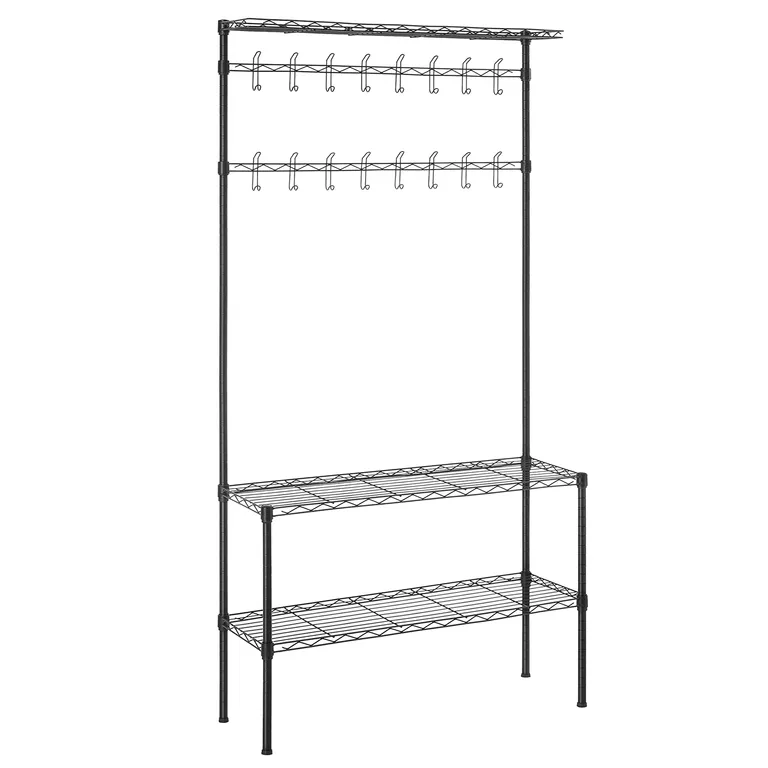 Perchero recibidor ropa y zapatero | Sodimac Chile