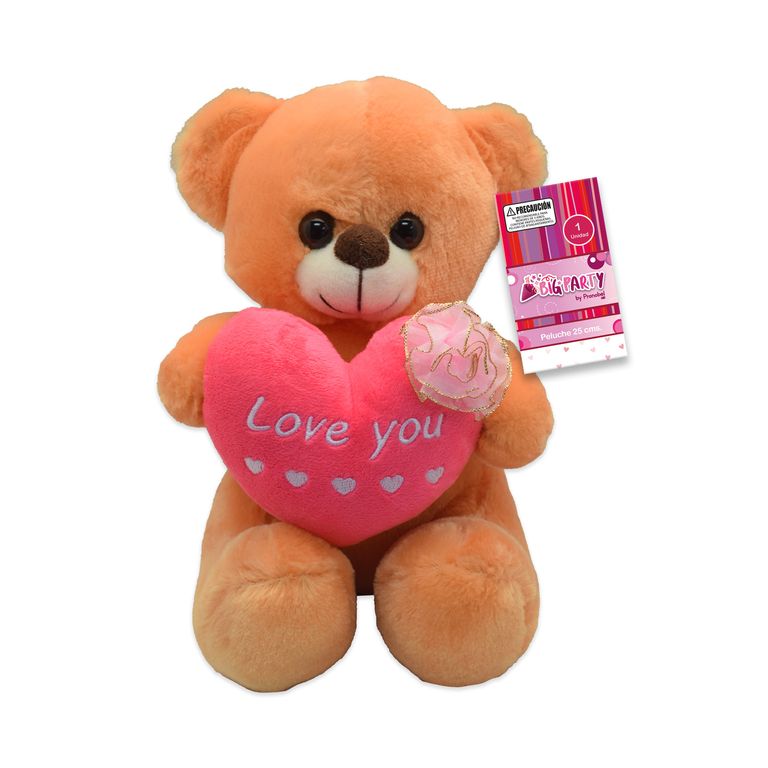 BIG PARTY Peluche 25 cm Oso San Valentin Big Party | falabella.com