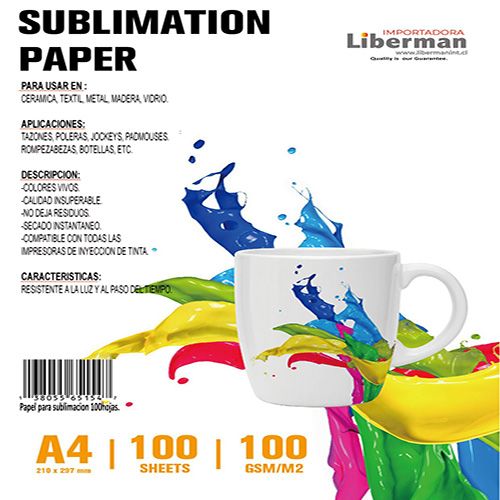 GENERICO PAPEL DE SUBLIMACION A4 | falabella.com