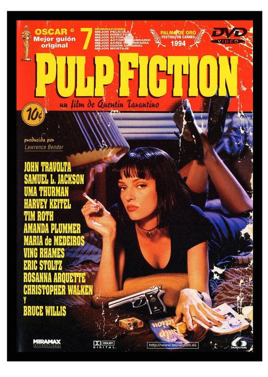 GENERICO Cuadro de 50x70 Pulp Fiction. | falabella.com