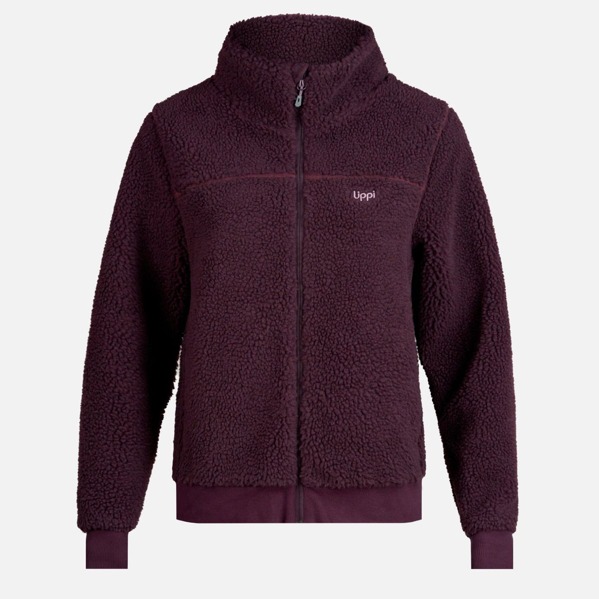 LIPPI Chaqueta Mujer Comfy Sherpa-Pro Hoody Jacket Burdeo Lippi ...