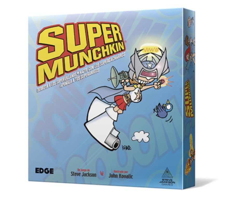EDGE ENTERTAINMENT Super Munchkin Nueva Edición - Juego de Mesa ...