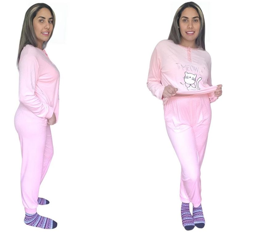 Pack 2 Pijamas Mujer Plush Excelente Calidad AGW | Linio Chile