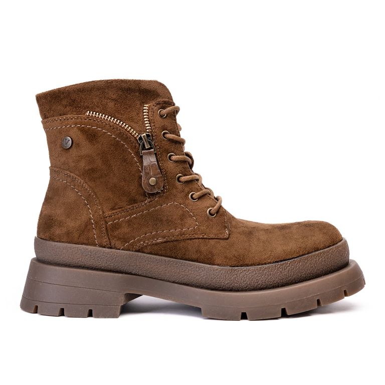 BOTELI Botín Mujer Khaki Bylur Boteli | falabella.com