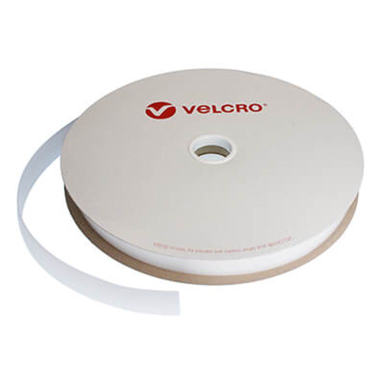 GENERICO Velcro 25 mm Blanco Gancho Rollo de 25 Metros | falabella.com