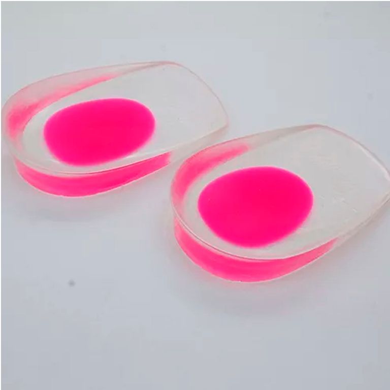 ESHOPANGIE Plantillas Taloneras Ortopédicas Silicona Espolon Rosa ...