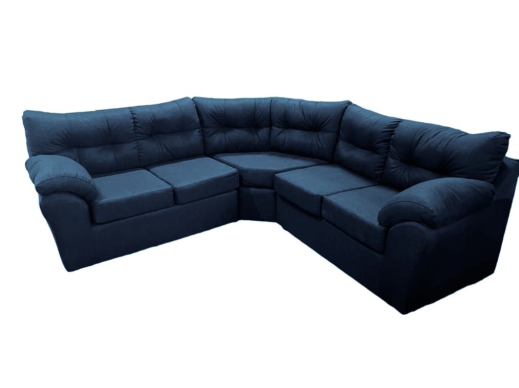 DUNA Modular 5 cuerpos York lino azul | falabella.com