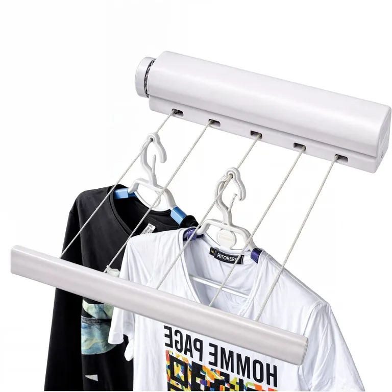 GENERICO colgador retráctil tendero tendedero retráctil para ropa ...