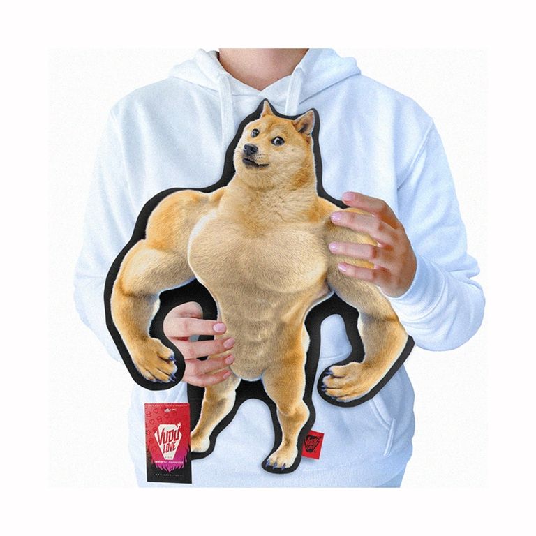 Cojín Dogo Mamadisimo Chiquito Cheems Meme 40cm Vudú Love | Sodimac Chile