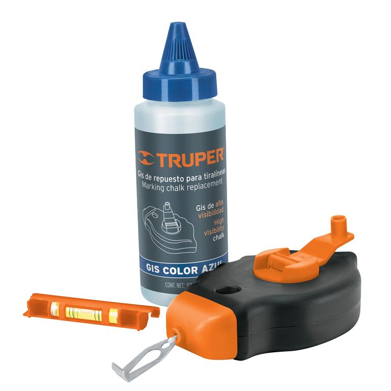Tizador Tiralineas 30 Mts Con Nivel Y Gis - Truper | Sodimac Chile