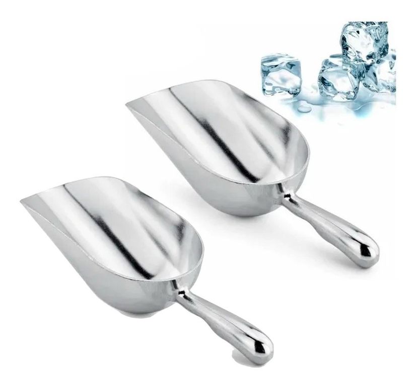 2 Cuchara Medidora Poruña Cucharas Medidoras Pala Para Hielo | Sodimac ...
