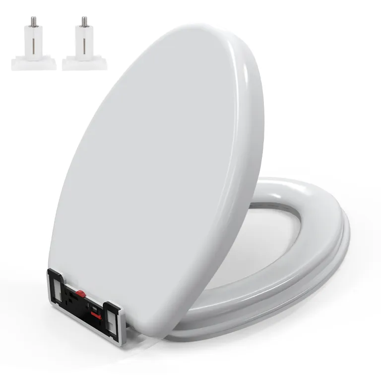 Asiento De Inodoro De V Instalar Rápida Engrosado Con Tapa | Sodimac ...