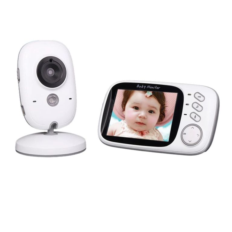 CASTLETEC Monitor para bebe 3.2 pulgadas audio y visión nocturna VB603 ...