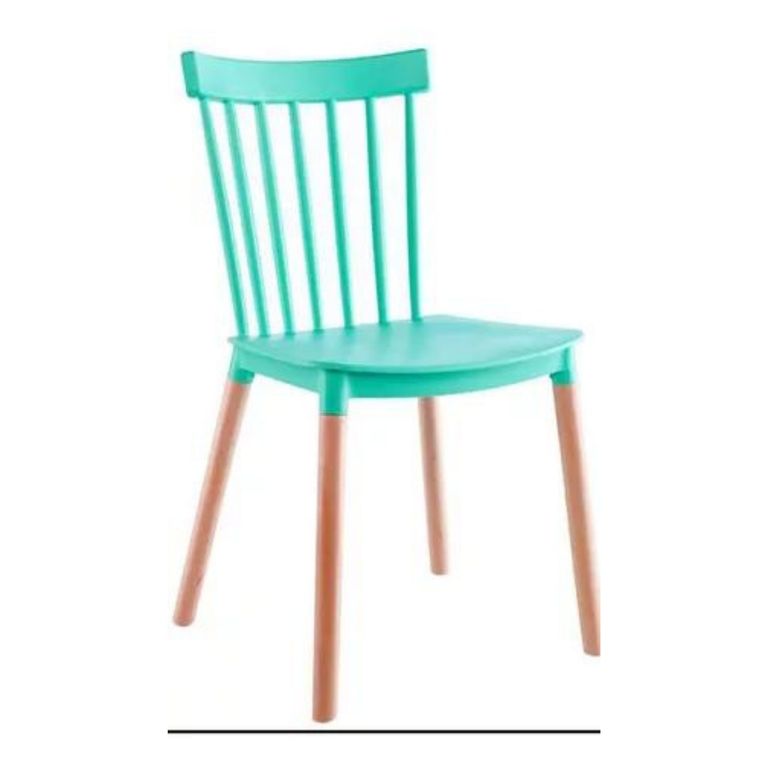 GENERICO Silla de Comedor Turquesa Menta Windsor | falabella.com