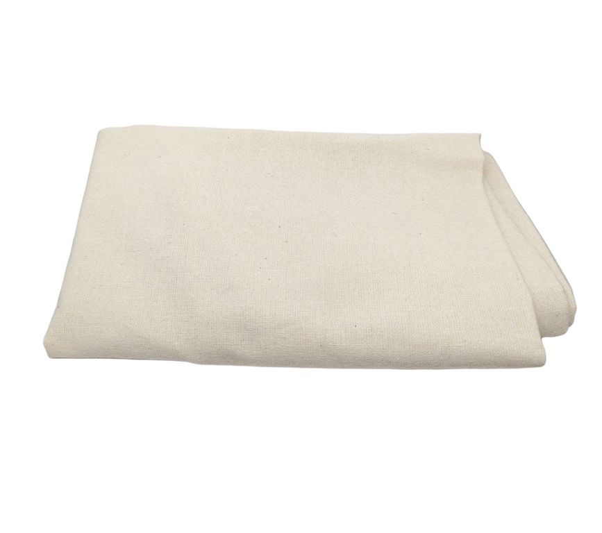 GENERICO CORTE DE 1 METRO DE TELA CREA CRUDA 100% ALGODÓN CALIDAD ...