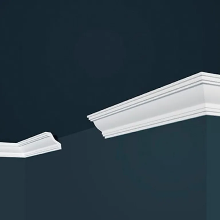 MARBET DESIGN Moldura Cornisa E40 Ps 45x45mm x 2mts Caja 85unds ...