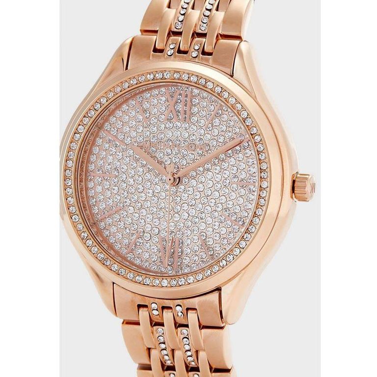 MICHAEL KORS Reloj Michael Kors Mindy MK7085 Oro Rosa | Falabella Chile