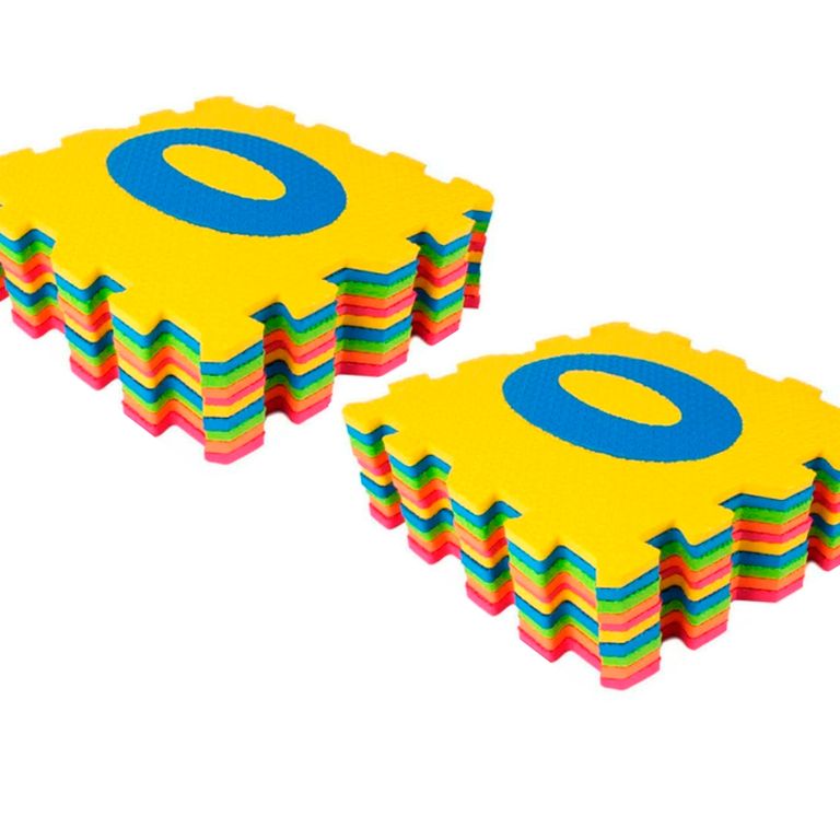 GENERICO Pack X2 Alfombra Goma Eva Bebes Piso Goma Eva Alfombra Bebe ...