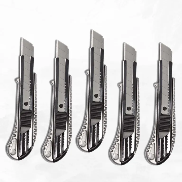 CRUSEC Set 5 Piezas Cutter Cuchillo Cortador con Cambio Rapido ...