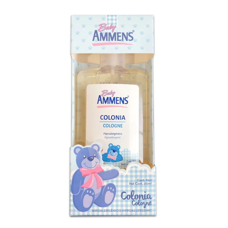 AMMENS COLONIA BABY AMMENS HIPOALERGENICO 210ML | Falabella Chile