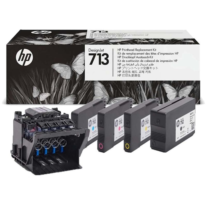 HP Kit Repuesto Cabezal de Impresión HP 713 DesignJet Original HP ...