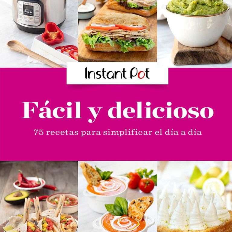 INSTANT POT Libro Recetas Fácil y Delicioso Instant Pot | Falabella Chile