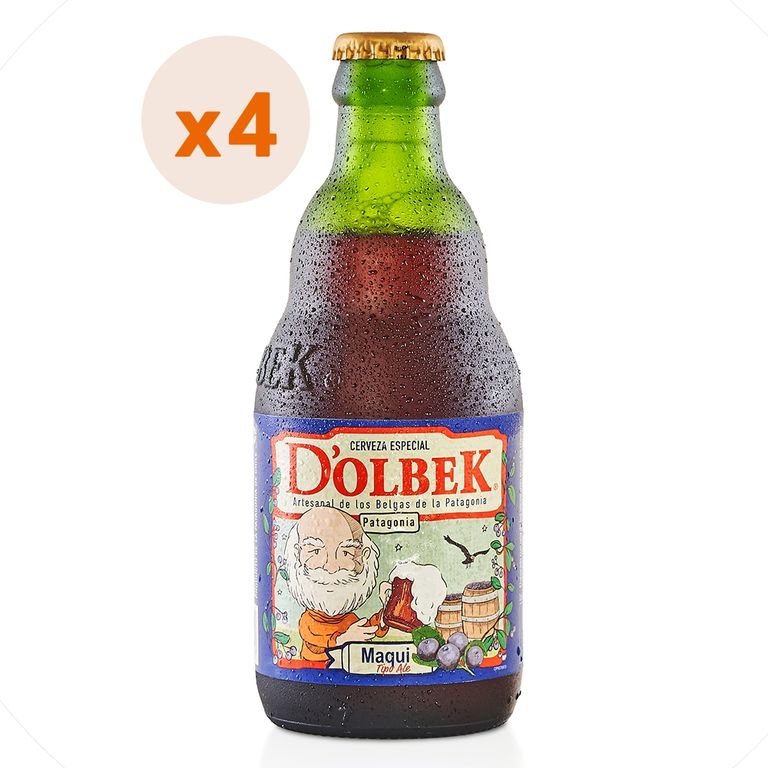 DOLBEK 4x Cerveza Dolbek Maquí 4,8° 500cc | Falabella Chile