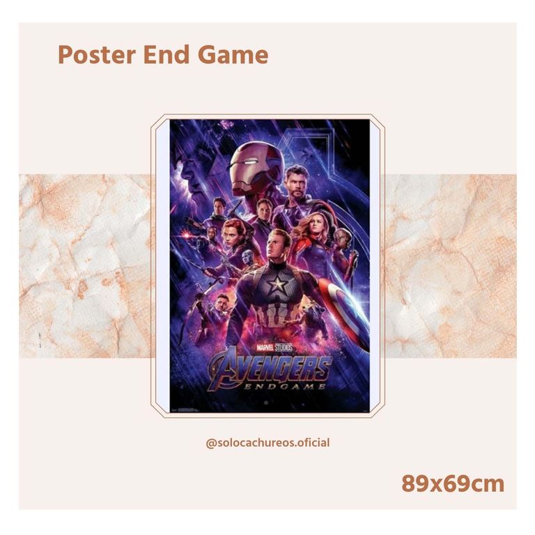 GENERICO Poster End Game 89x96cm | falabella.com