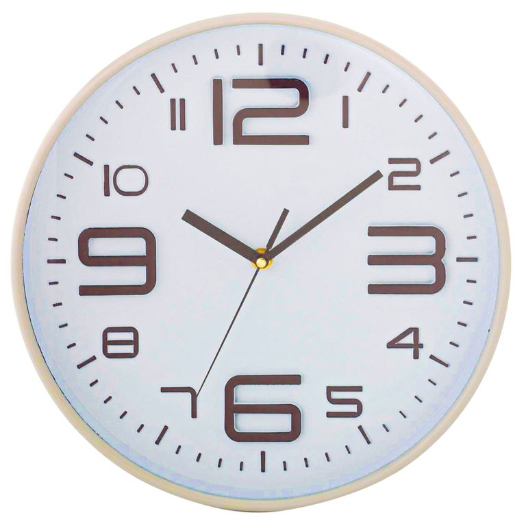 CONCEPT Reloj Decorativo Milano Crema | falabella.com