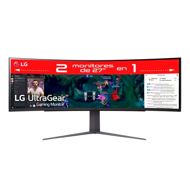 LG Monitor Gamer LG UltraGear 49" QHD 1ms 240Hz DP HDMI USB | falabella.com